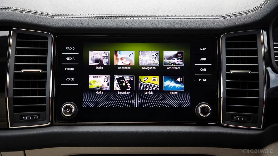 Kodiaq Instrument Cluster Infotainment System Image, Kodiaq Photos in ...