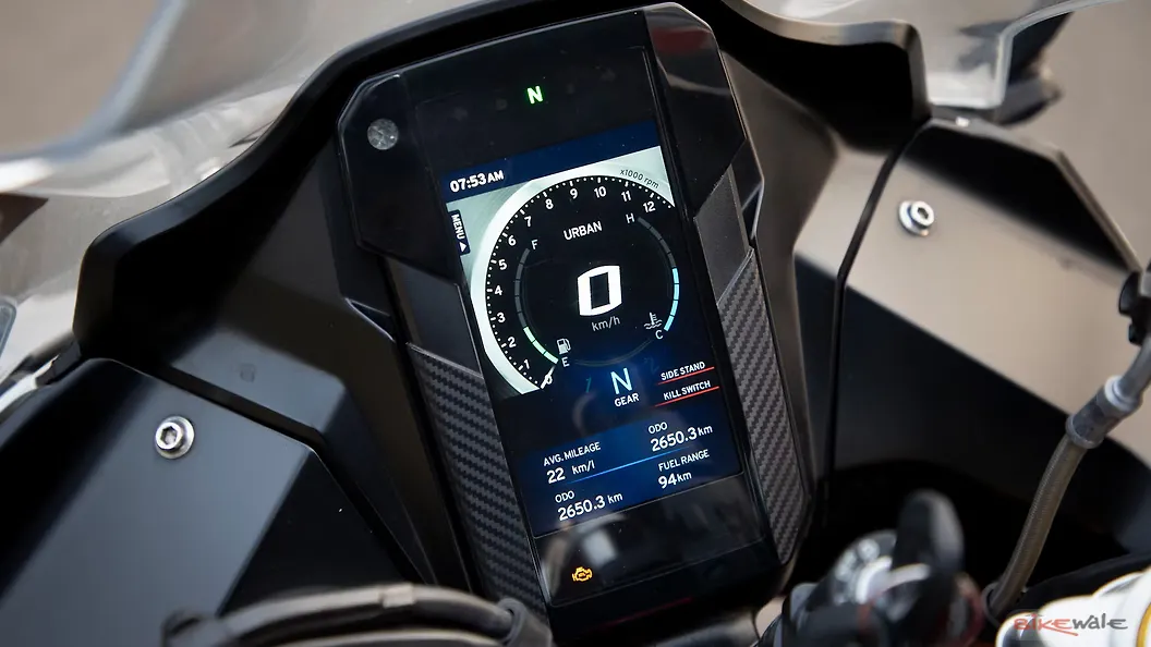 TVS Apache RR310 TFT / Instrument Cluster Image – BikeWale