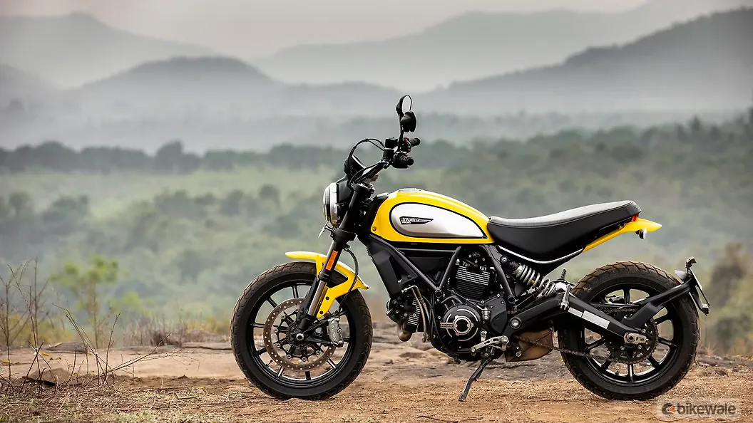 Ducati Scrambler Icon [2020-2022] Left Front Three Quarter Image – BikeWale