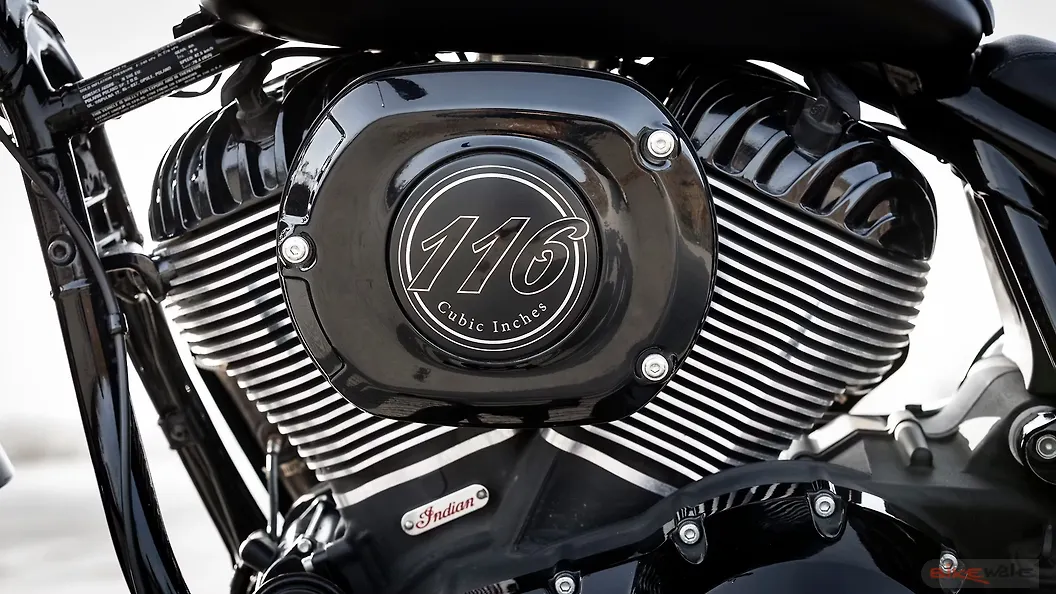 Indian Chief Dark Horse Engine From Right Image – BikeWale