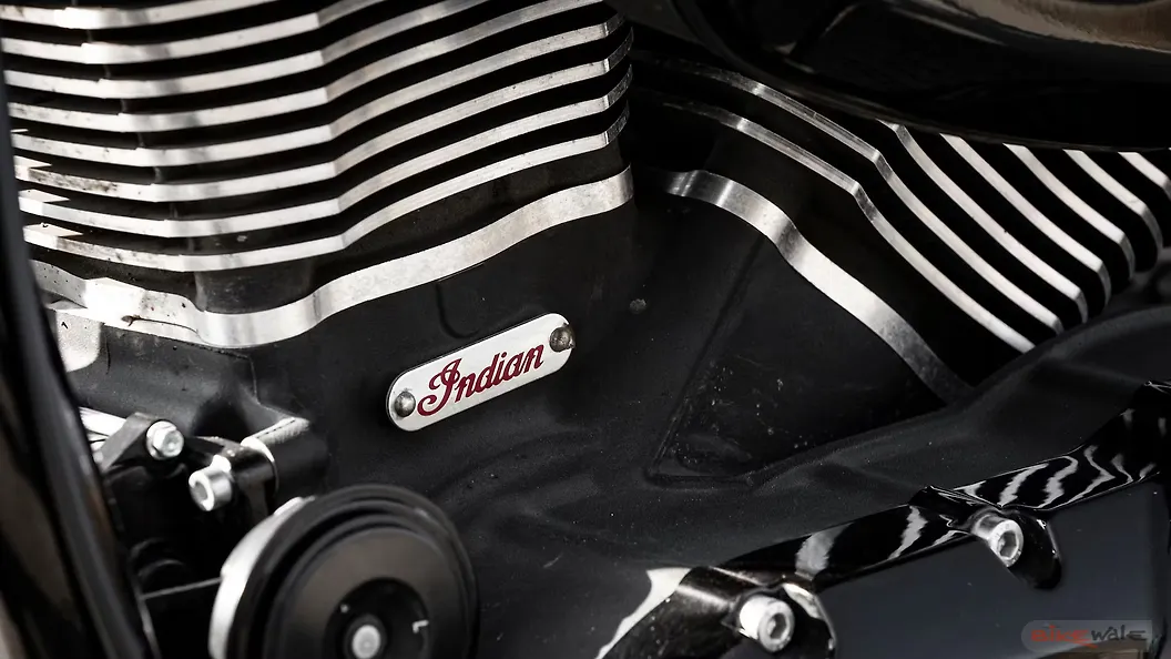 Indian Chief Dark Horse Engine From Right Image – BikeWale