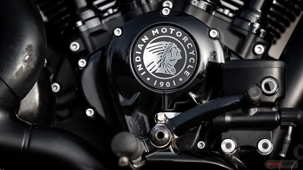 Indian Chief Dark Horse Engine From Right Image – BikeWale