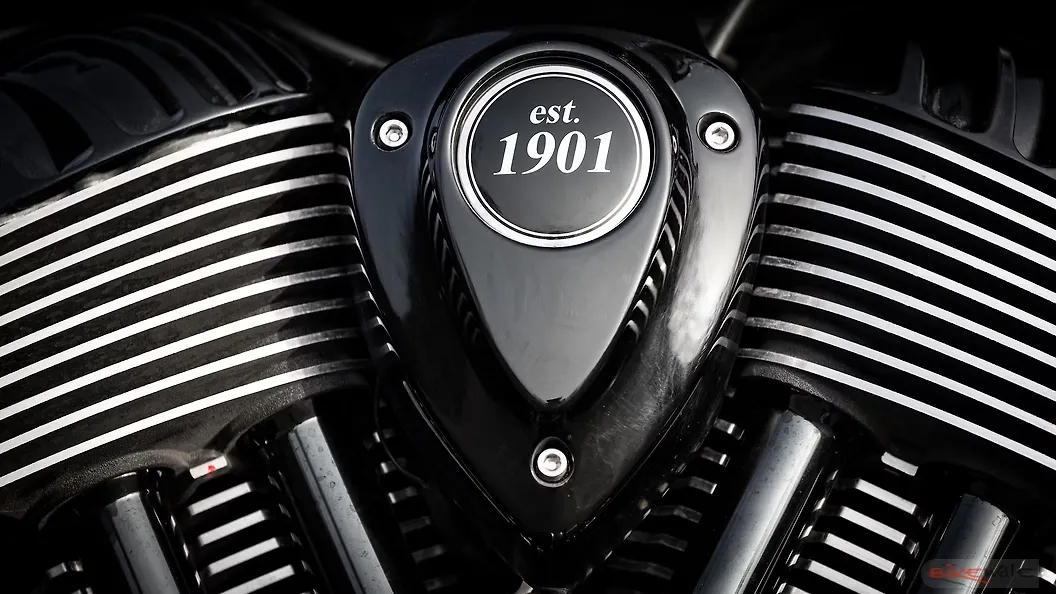 Indian Chief Dark Horse Engine From Right Image – BikeWale