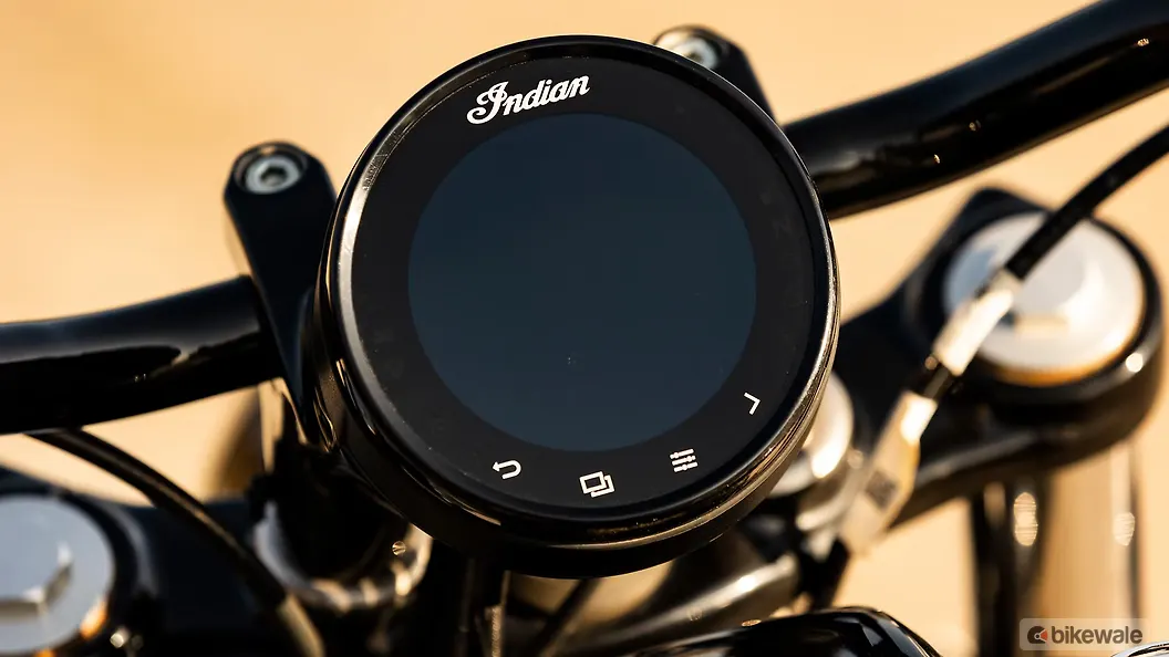 Indian Chief Dark Horse Instrument Cluster Image – BikeWale