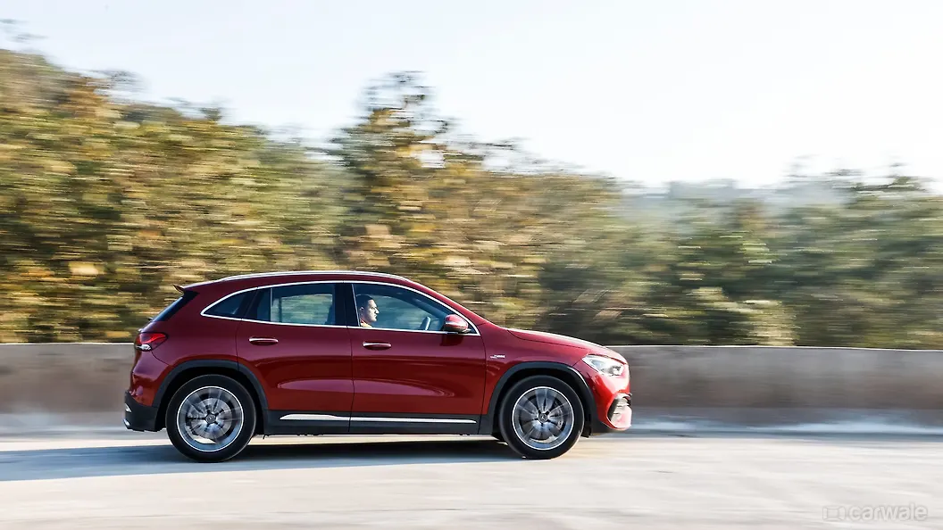 AMG GLA35 Right Side View Image, AMG GLA35 Photos in India - CarWale