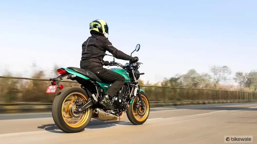 Kawasaki Z650RS [2021-2023] Rear View Image – BikeWale