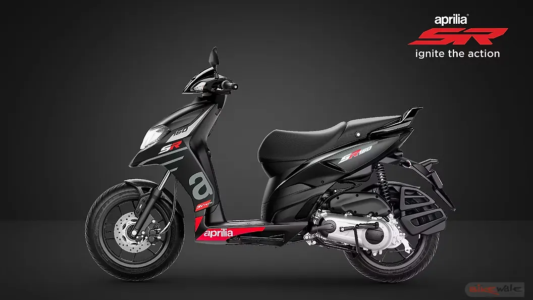 Aprilia SR 160 Left Front Three Quarter Image – BikeWale