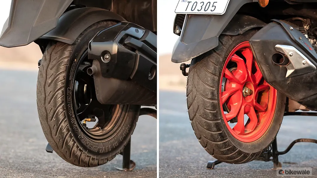 TVS Ntorq 125 Rear Wheel Image – BikeWale