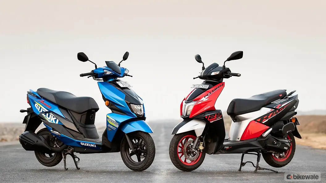 TVS Ntorq 125 Right Side View Image – BikeWale