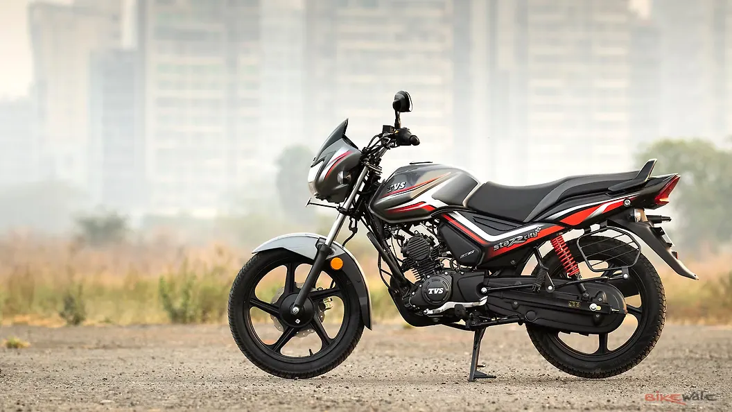 TVS Star City Plus Right Rear Three Quarter Image – BikeWale