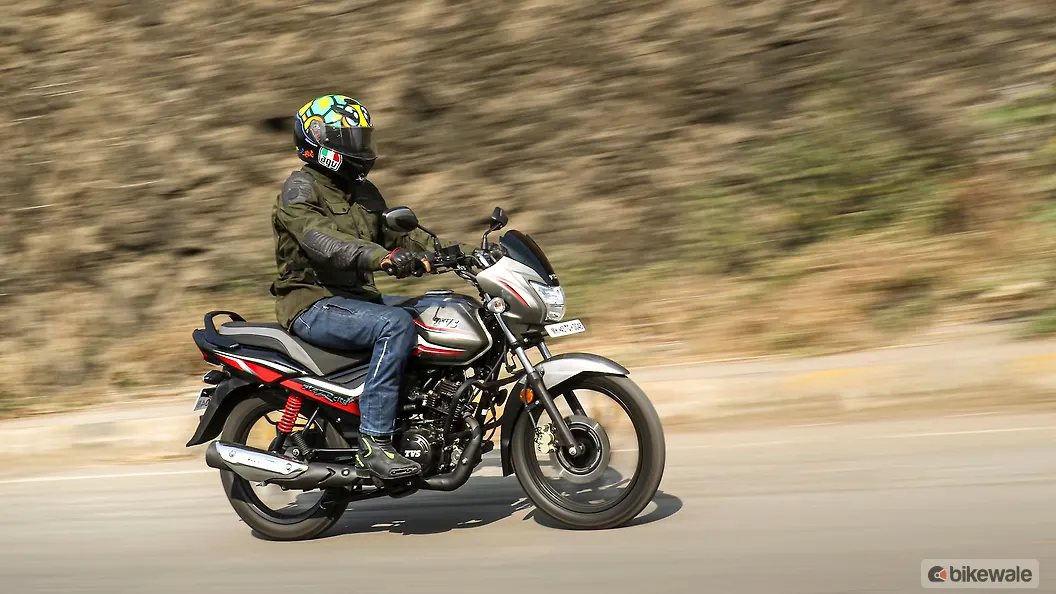 TVS Star City Plus Right Front Three Quarter Image – BikeWale