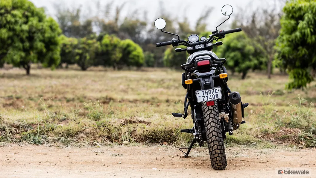 Royal Enfield Scram 411 Rear View Image – BikeWale