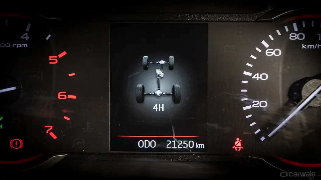 Thar Instrument Cluster Image, Thar Photos in India - CarWale