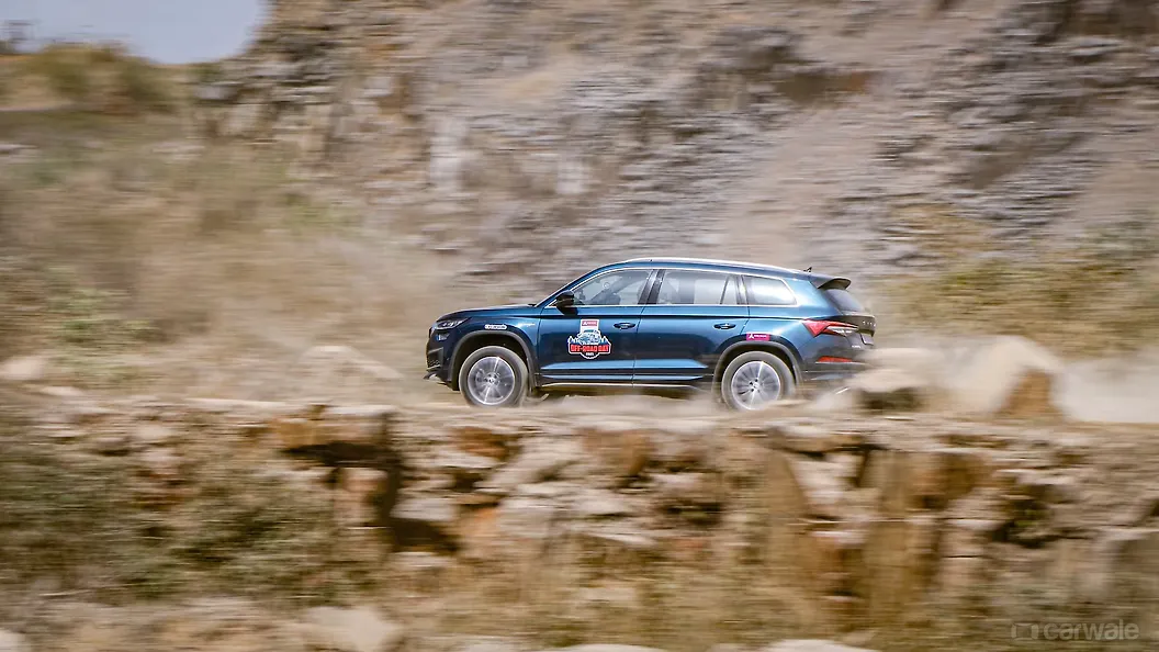 Kodiaq Left Side View Image, Kodiaq Photos in India - CarWale