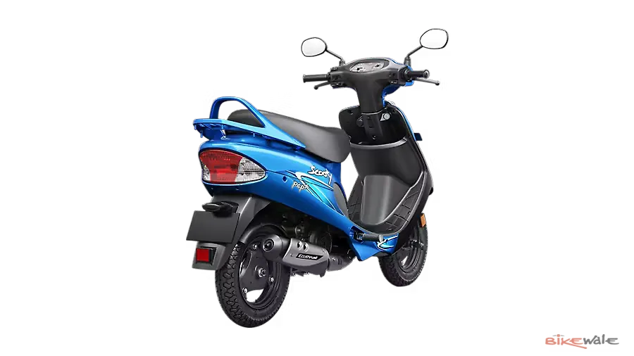 TVS Scooty Pep Plus Rear View Image – BikeWale