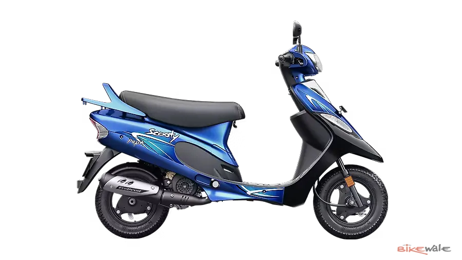 TVS Scooty Pep Plus Right Side View Image – BikeWale