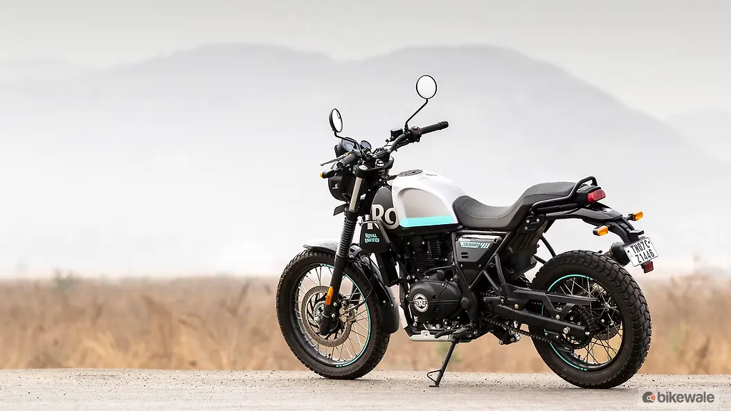Royal Enfield Scram 411 Right Rear Three Quarter Image – BikeWale