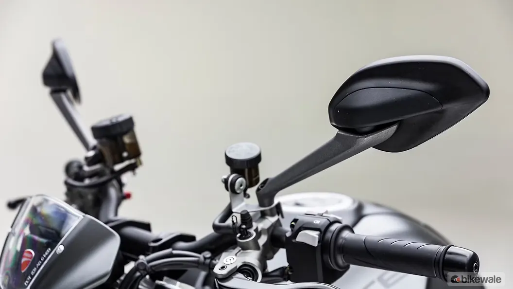 Ducati Monster Rear View Mirror Image – BikeWale