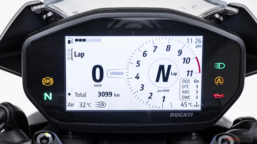 Ducati Monster TFT / Instrument Cluster Image – BikeWale