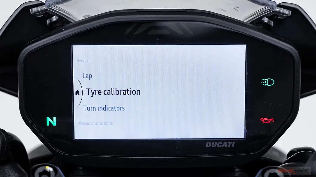 Ducati Monster TFT / Instrument Cluster Image – BikeWale