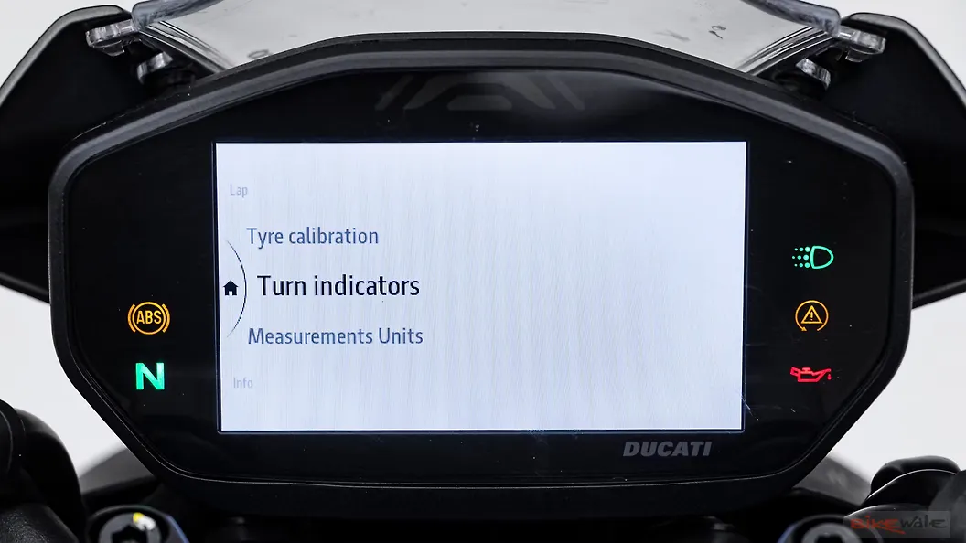Ducati Monster TFT / Instrument Cluster Image – BikeWale