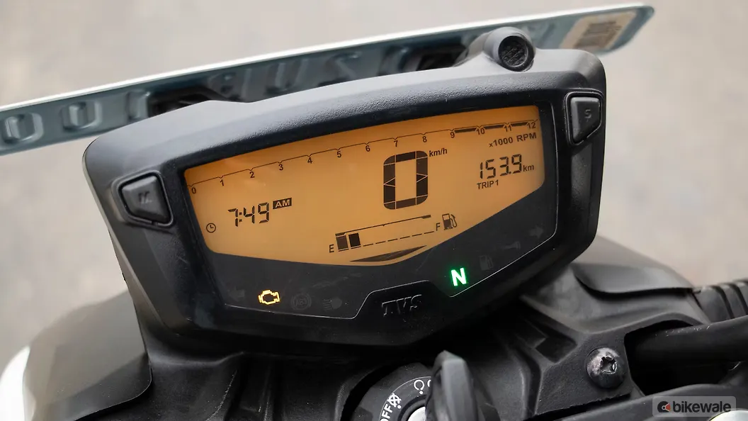 TVS Apache RTR 165RP TFT / Instrument Cluster Image – BikeWale