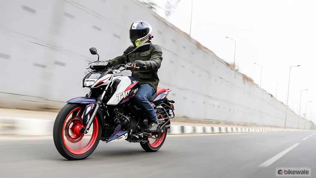 TVS Apache RTR 165RP Left Side View Image – BikeWale