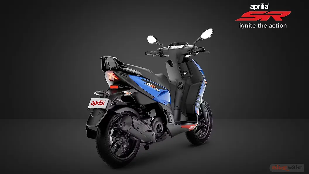 Aprilia SR 125 Right Rear Three Quarter Image – BikeWale