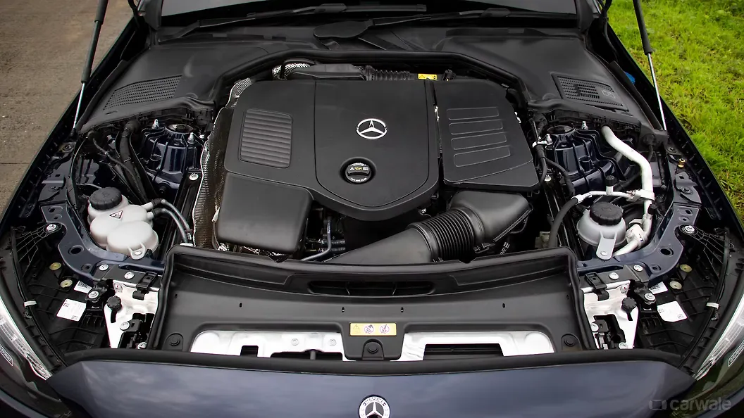 C-Class Engine Shot Image, C-Class Photos in India - CarWale