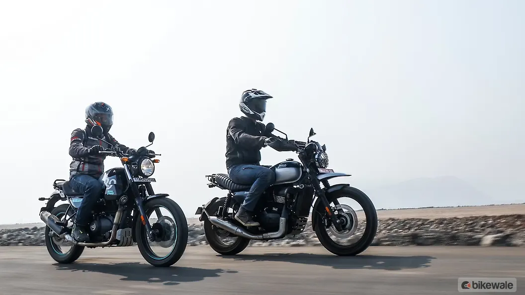 Royal Enfield Scram 411 Front View Image – BikeWale