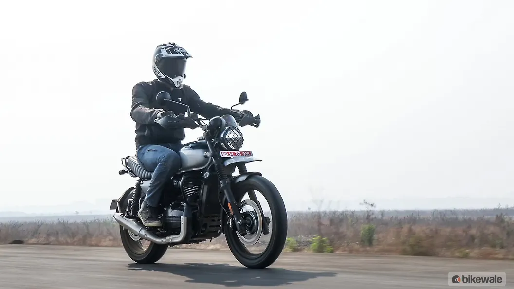 Royal Enfield Scram 411 Front View Image – BikeWale