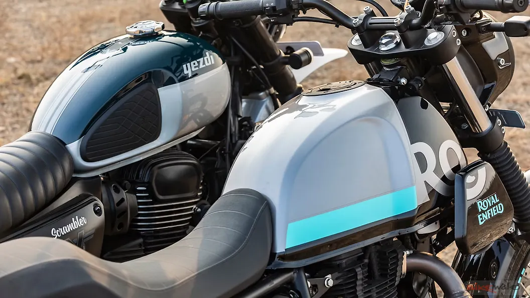 Royal Enfield Scram 411 Fuel Tank Image – BikeWale