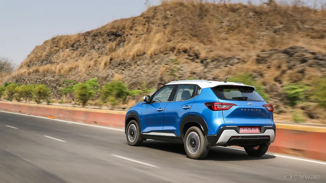 Magnite Left Rear Three Quarter Image, Magnite Photos in India - CarWale