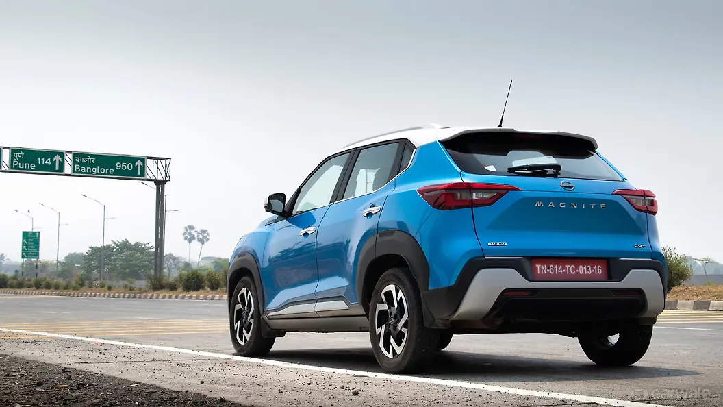 Magnite Left Rear Three Quarter Image, Magnite Photos in India - CarWale