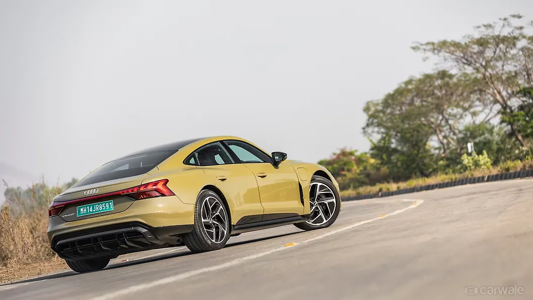 e-tron GT Rear View Image, e-tron GT Photos in India - CarWale