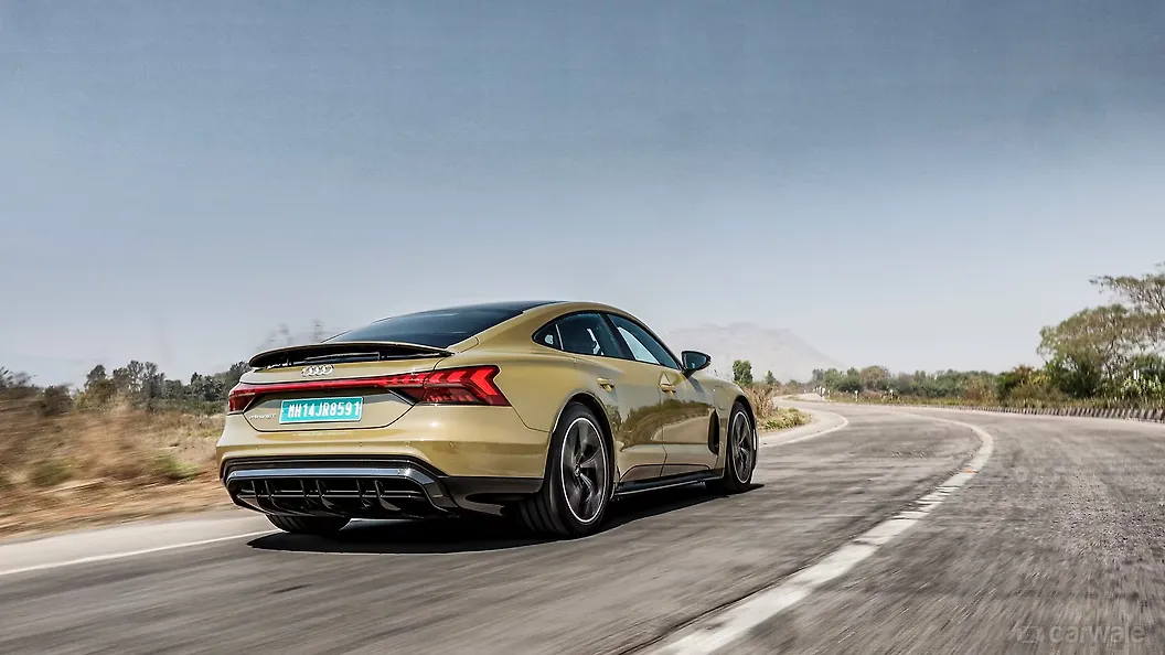 e-tron GT Right Rear Three Quarter Image, e-tron GT Photos in India ...