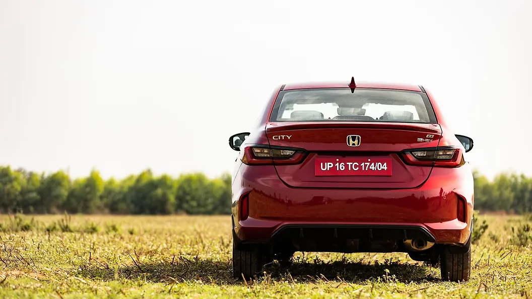City Hybrid eHEV Rear View Image, City Hybrid eHEV Photos in India ...