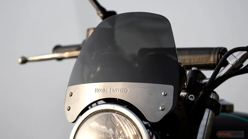 Tall Interceptor Type Windshield For Royal Enfield
