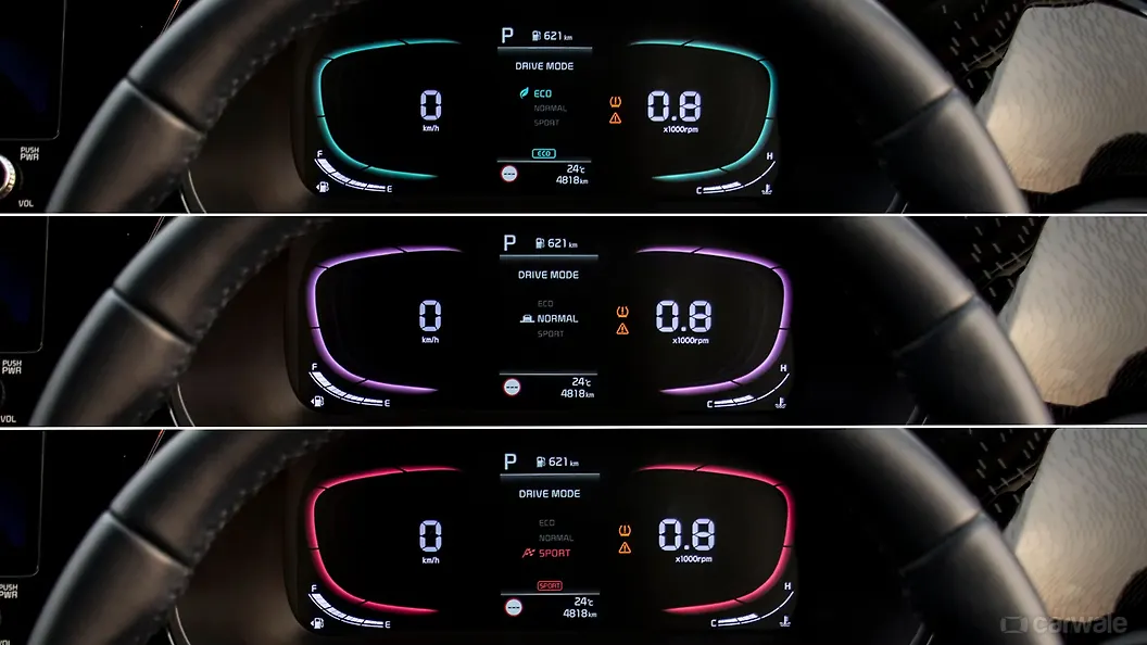 Carens Instrument Cluster Image, Carens Photos in India - CarWale