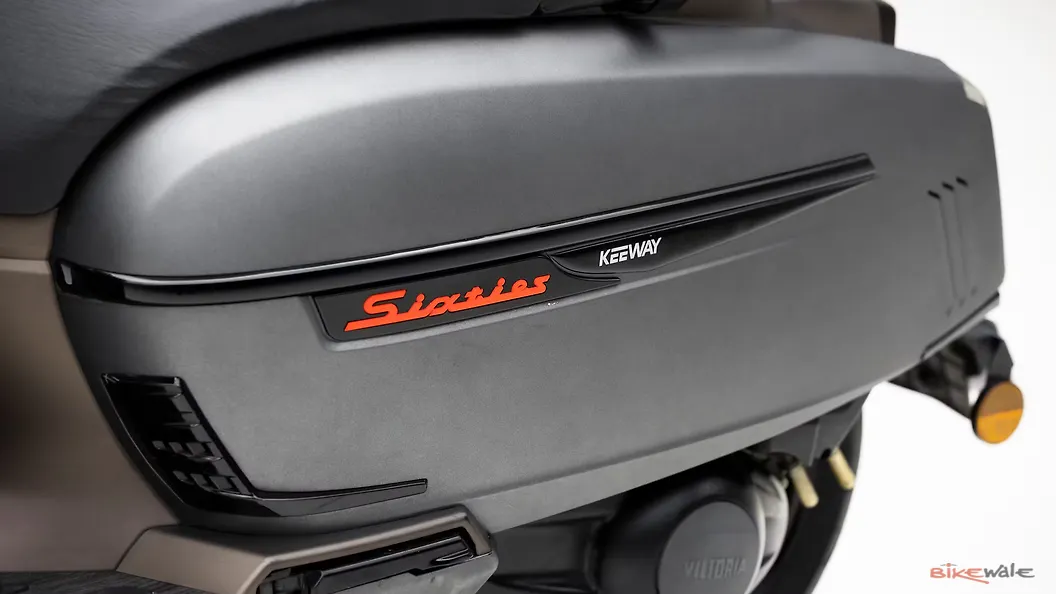 Keeway Sixties 300i Left Side Body Panel Badge Image – BikeWale