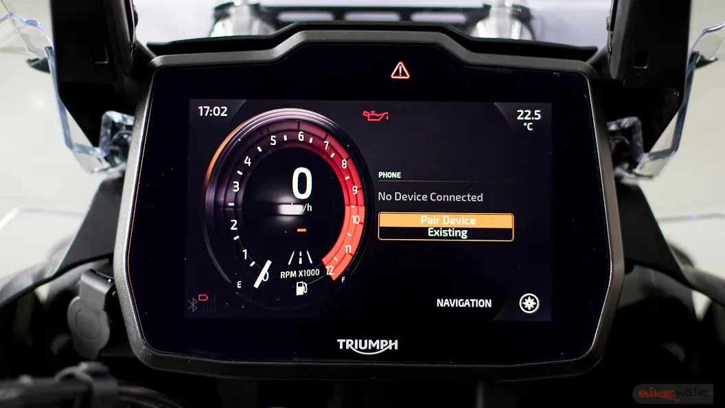 Triumph Tiger 1200 TFT / Instrument Cluster Image – BikeWale