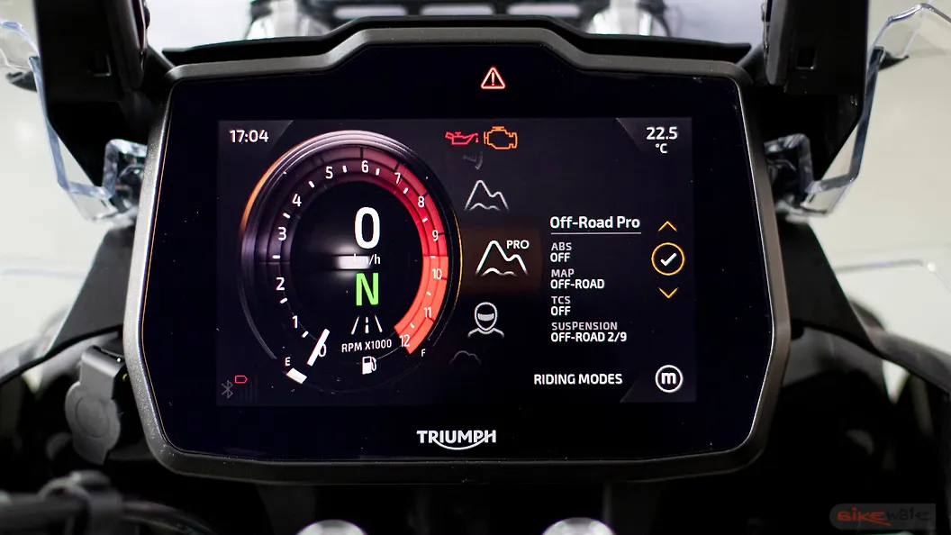 Triumph Tiger 1200 TFT / Instrument Cluster Image – BikeWale