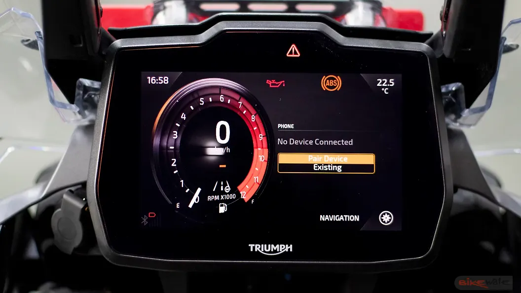 Triumph Tiger 1200 TFT / Instrument Cluster Image – BikeWale