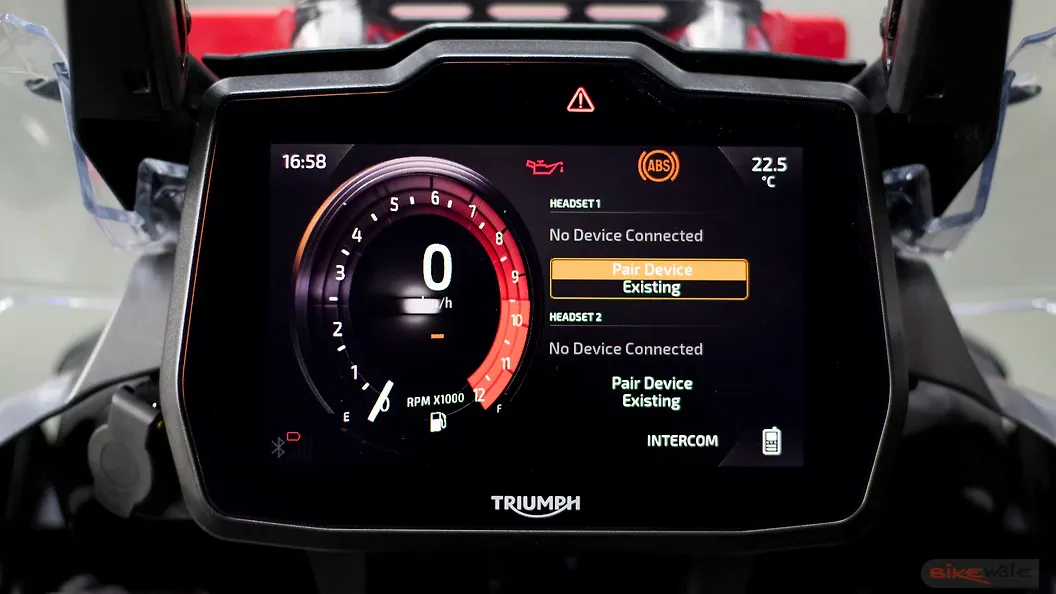 Triumph Tiger 1200 TFT / Instrument Cluster Image – BikeWale