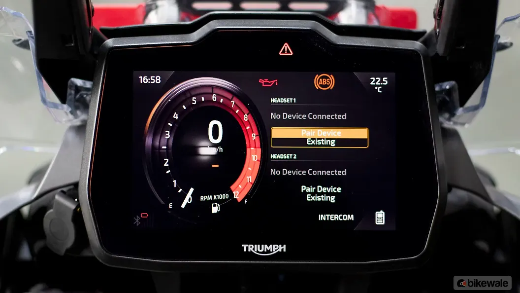 Triumph Tiger 1200 TFT / Instrument Cluster Image – BikeWale