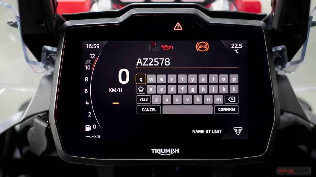 Triumph Tiger 1200 TFT / Instrument Cluster Image – BikeWale