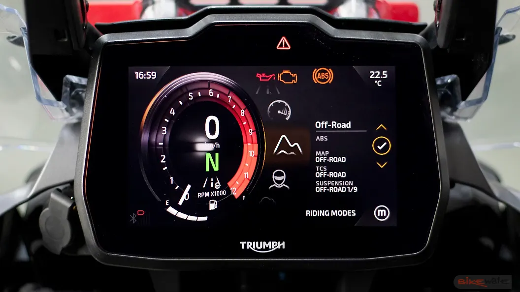 Triumph Tiger 1200 TFT / Instrument Cluster Image – BikeWale