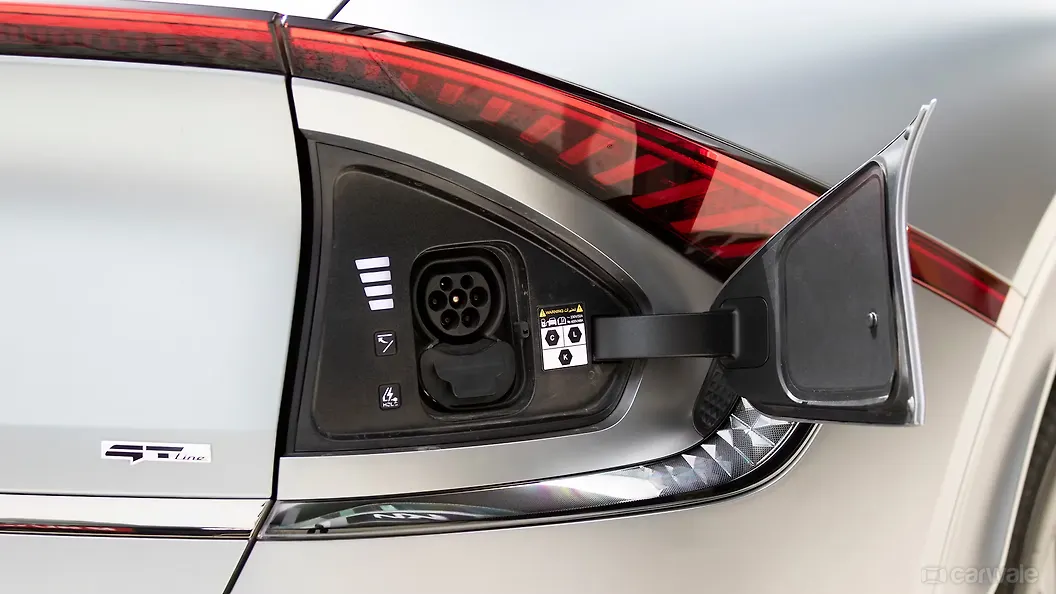 EV6 EV Car Charging Input Plug Image, EV6 Photos in India - CarWale