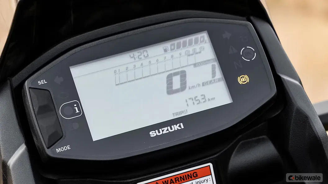 Suzuki V-Strom SX Instrument Cluster Image – BikeWale
