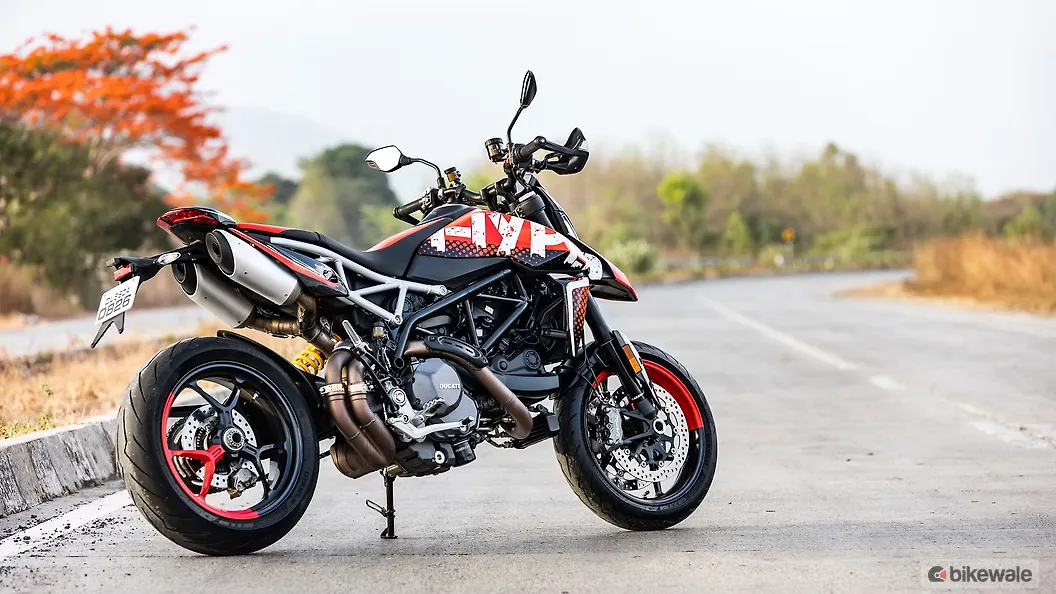 Ducati Hypermotard 950 Right Rear Three Quarter Image – BikeWale